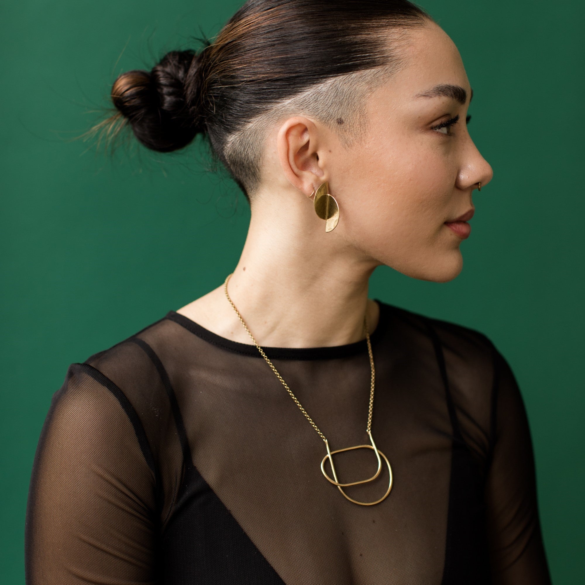Split Cell Earrings